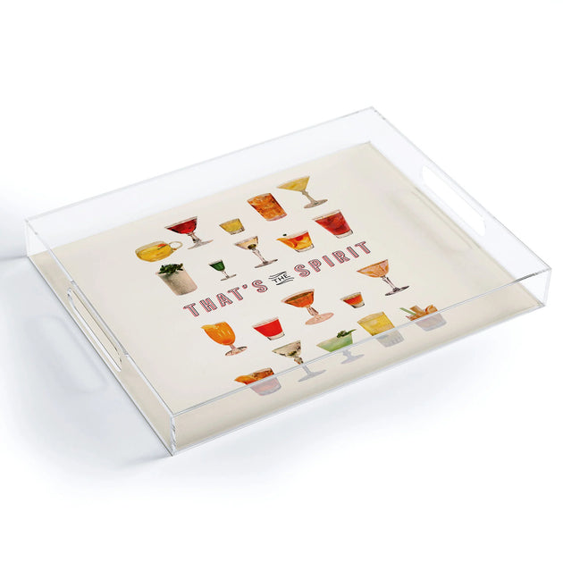 That's The Spirit Acrylic Tray – Mays Street Boutique